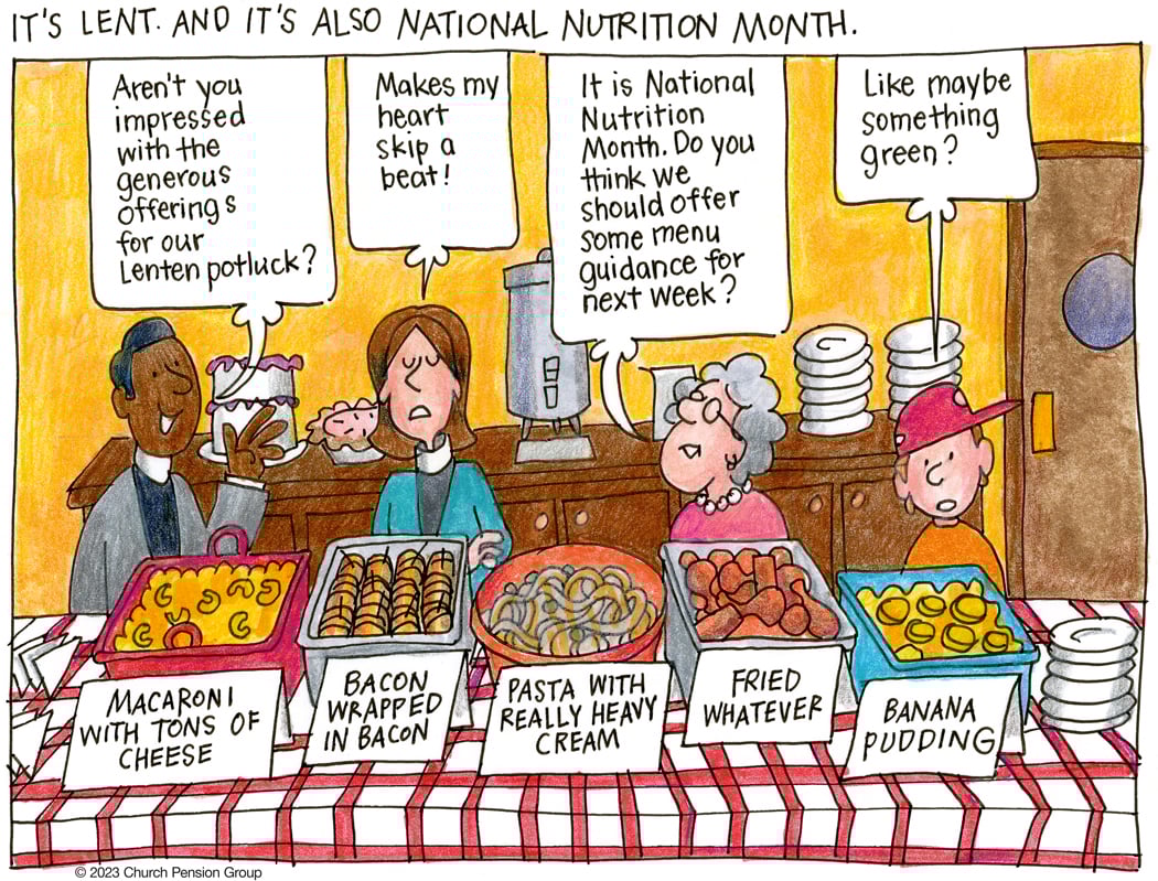 Office Potluck Comic