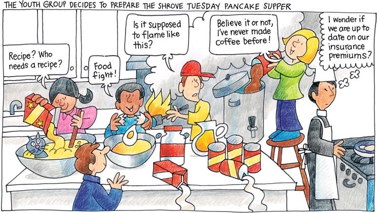 Volunteer Cartoon